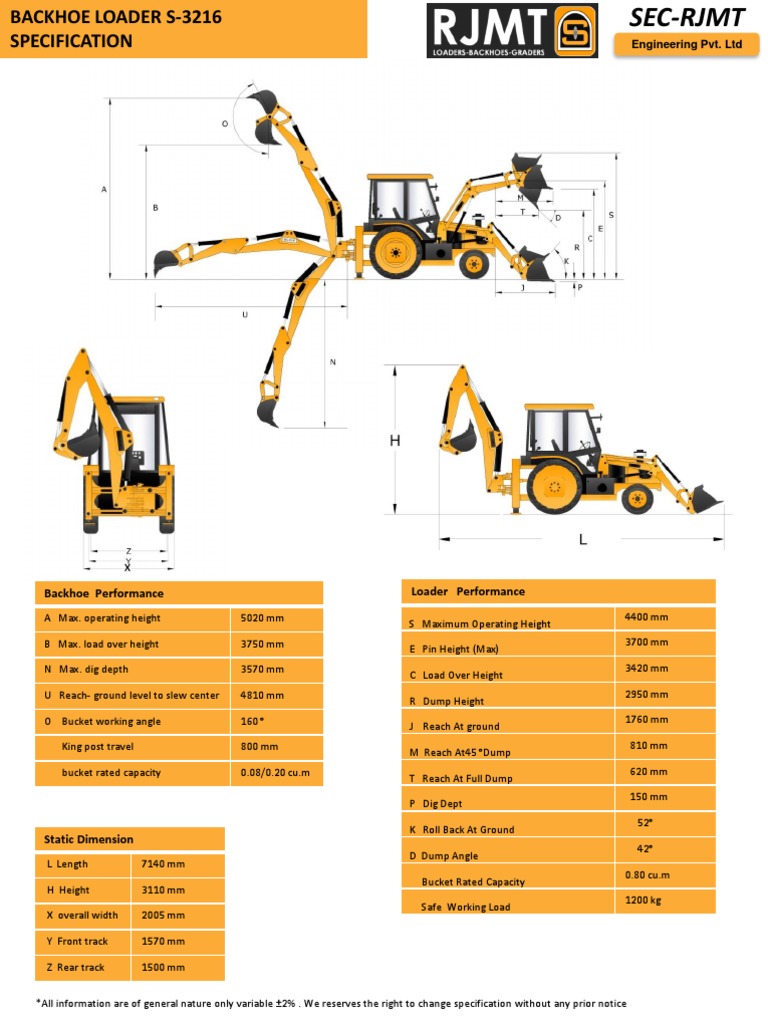 Backhoe Loaders | PDF | Loader (Equipment)