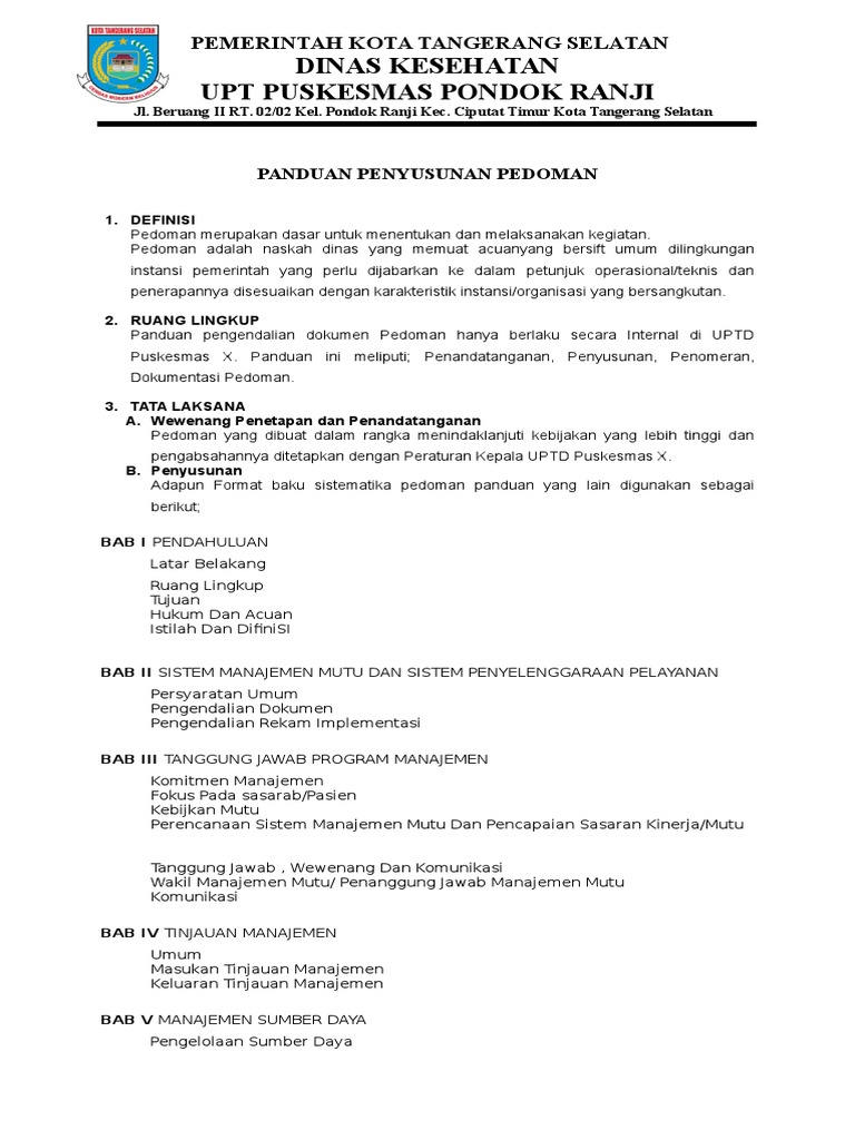 2.3.11. Ep 5 Panduan-Penyusunan-Pedoman | PDF