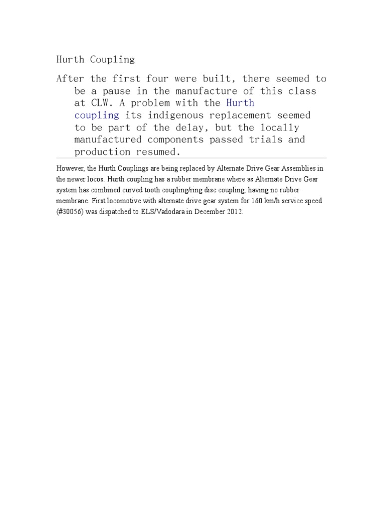 Hurth Coupling | PDF | Computers