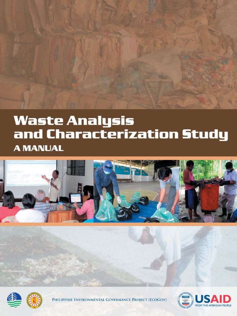 Waste Analysis and Characterization Study_A Manual | Waste Management ...