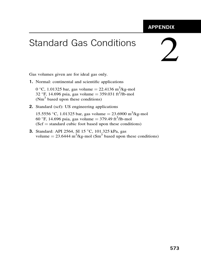 Handbook of Natural Gas Transmission and Processing - Standard Gas ...