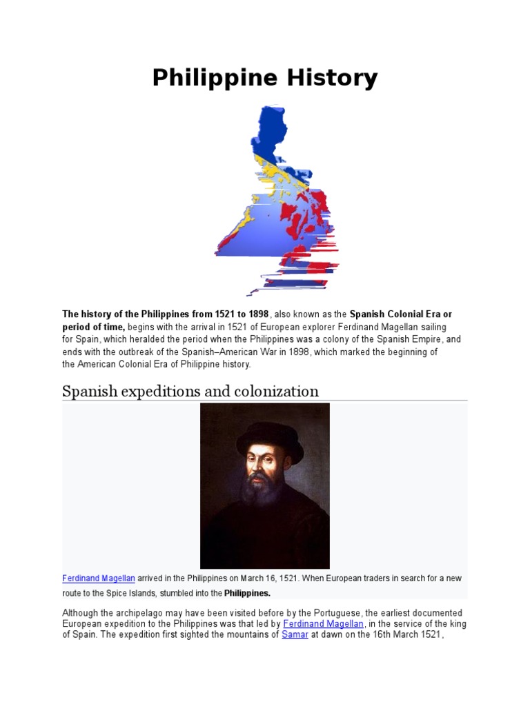 Philippine History | PDF | Former Spanish Colonies | New Spain