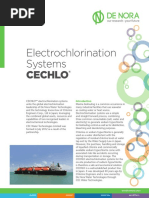 Electrochlorination System | PDF | Chlorine | Electrochemistry