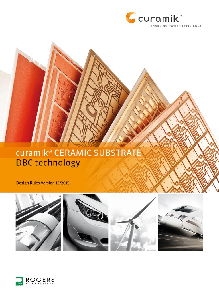 Curamik Design Rules DBC 20150901 | PDF | Ceramics | Electrical ...