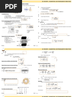 Electrical Cheat Sheet | PDF | Inductance | Capacitor