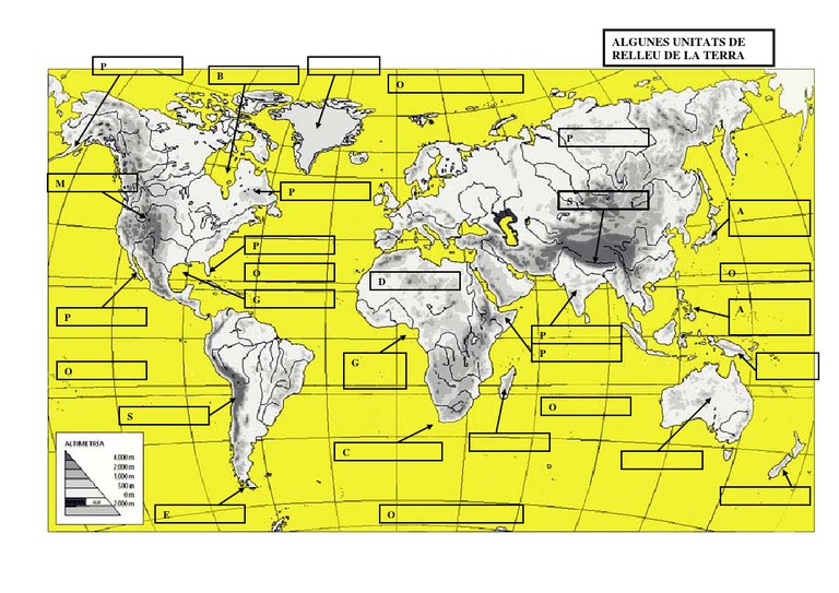 Relleu Mapamundi | PDF