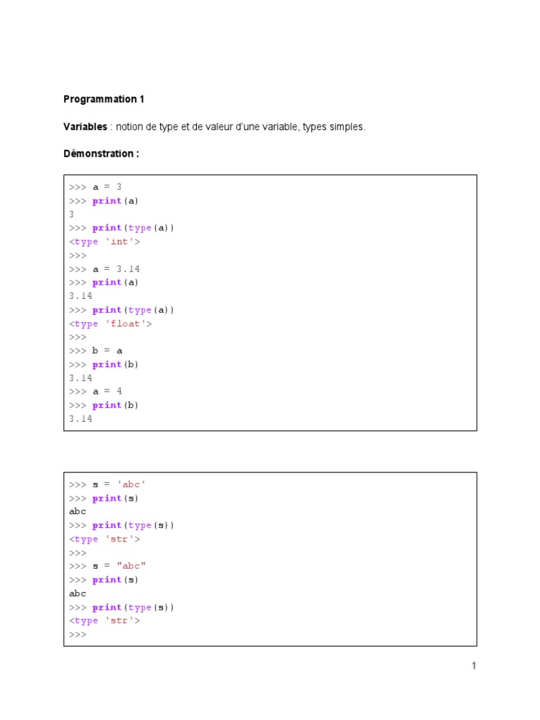 Exercices Corrigés de Python | PDF | Structure de contrôle ...