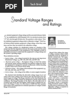 Ansi C84 | PDF | Voltage | Electric Power System