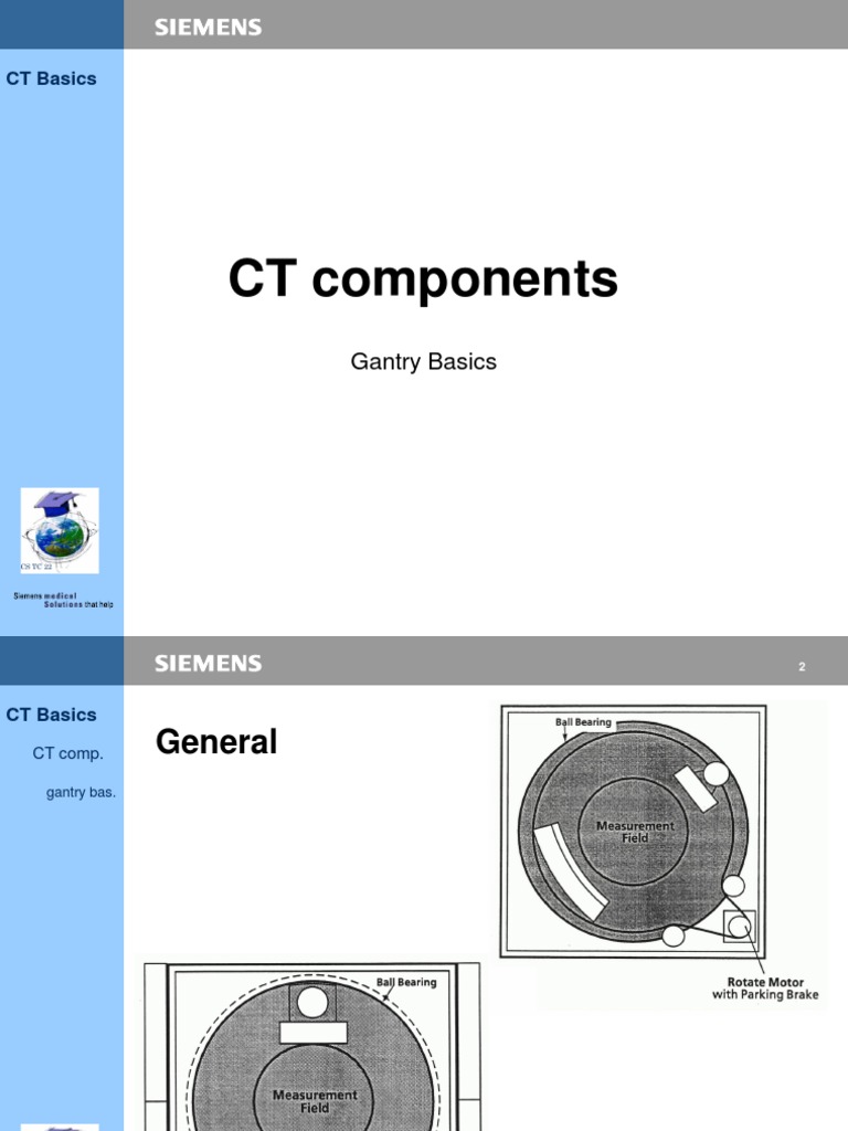 CT Scanner Gantry Components Overview | PDF | Computers | Technology ...