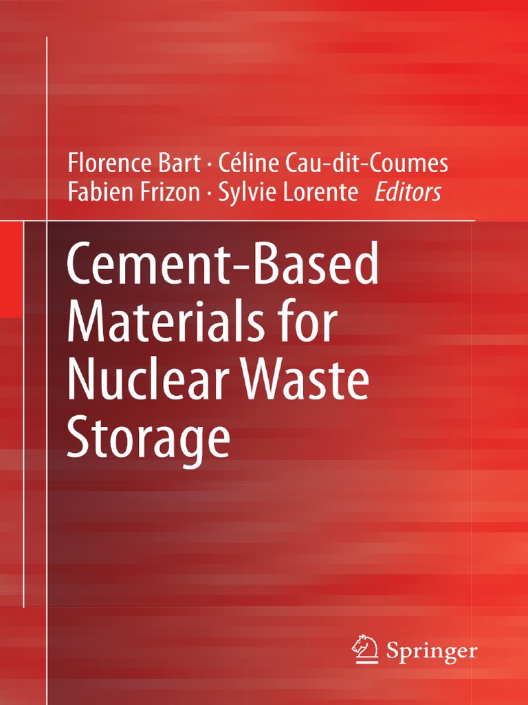 Cement Materials | PDF | Cement | Radioactive Waste