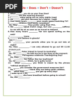 Sophies Daily Routine | PDF | Language Arts & Discipline