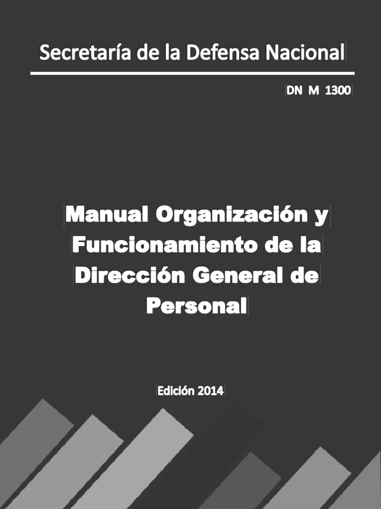 Manual de Organización y Funcionamiento Direccion_General_de_Personal ...