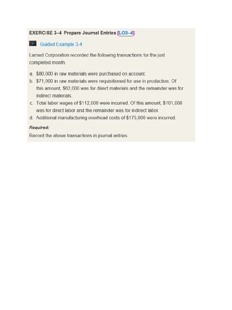 Chapter 3 - Inclass Exercises - Part 2 | PDF