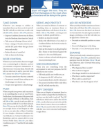 Outgunned RPG Cheat Sheet | PDF | Dice