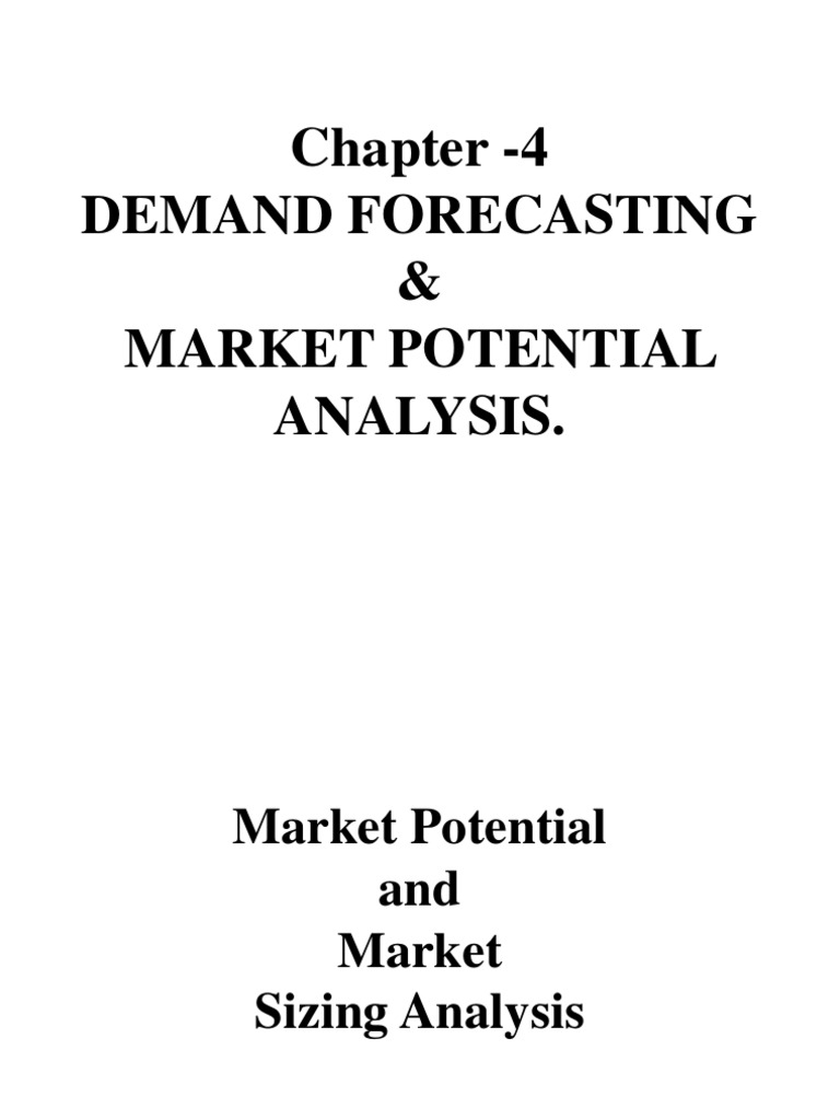 Chapter - 4 Demand Forecasting & Market Potential Analysis | Descargar gratis PDF | Least ...