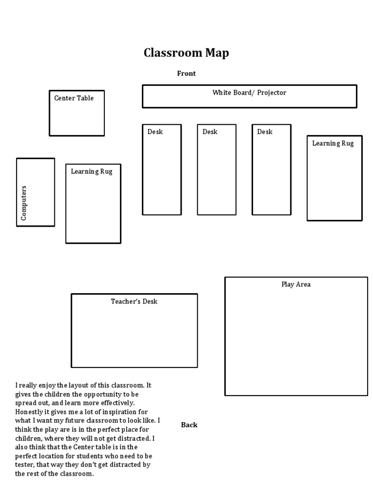 Classroom Map Pdf