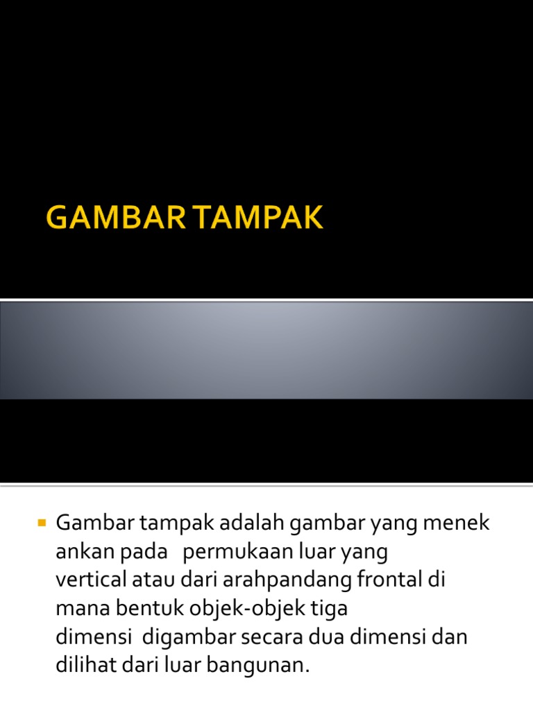 Gambar Tampak | PDF