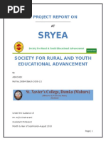 A Societal Project Report | PDF