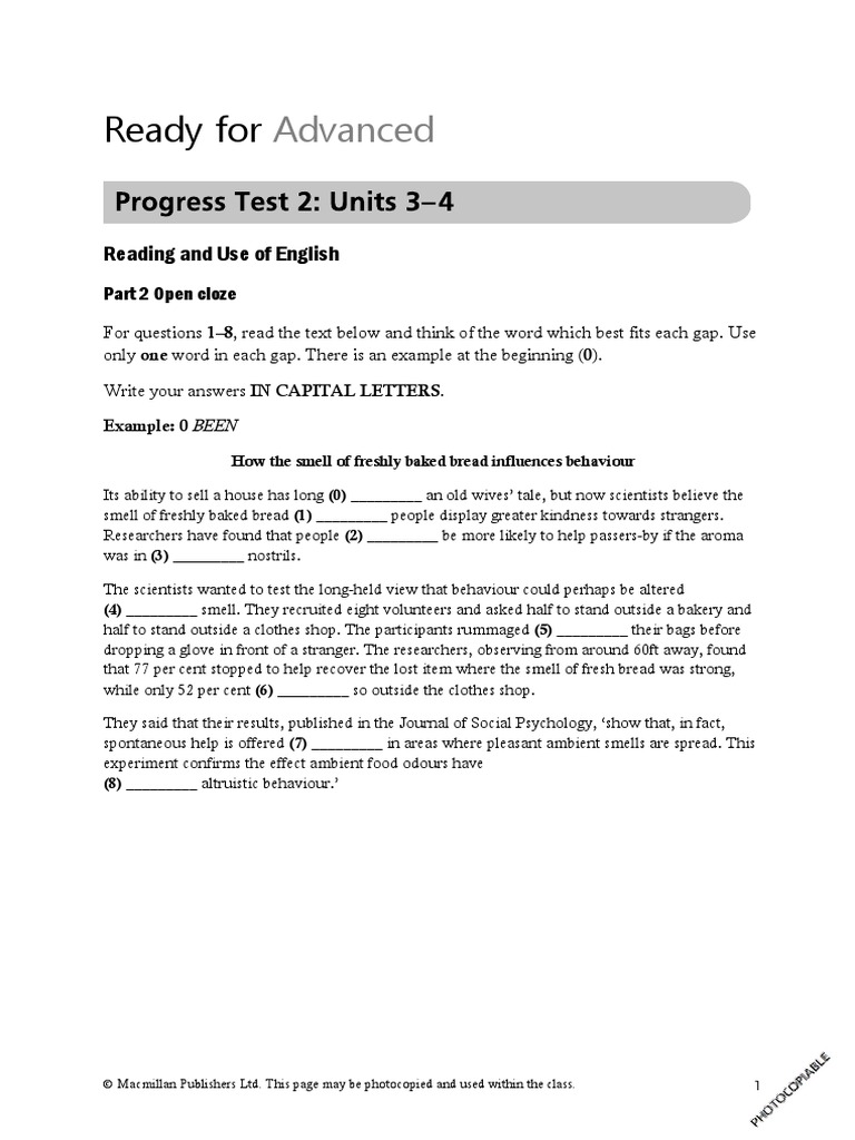 RfA Exam Practice Test 2 | PDF | Odor | Test (Assessment)