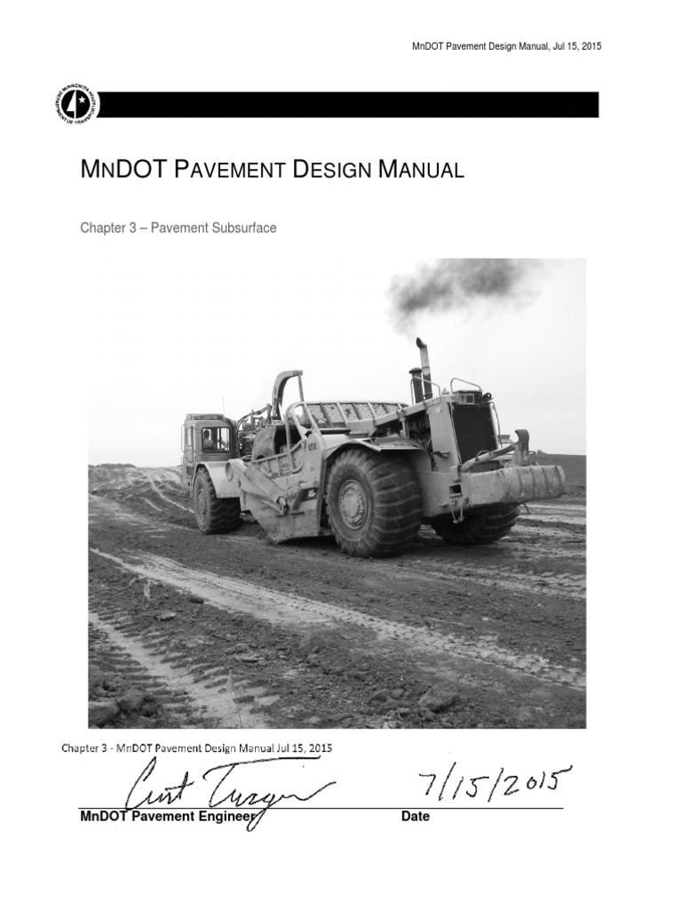 Chapter 3 of Pavement Manual | PDF | Road | Road Surface