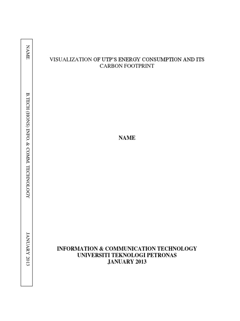 Template Hardcover Fyp | PDF
