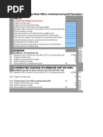 Hudson & Emden Formulas | PDF | Business Economics | Management Accounting