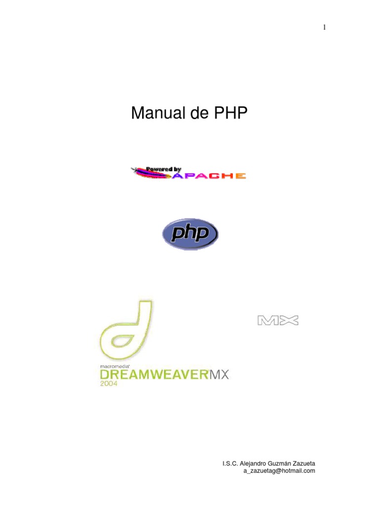 PHP4 PDF | PDF | Servidor web | Internet y web