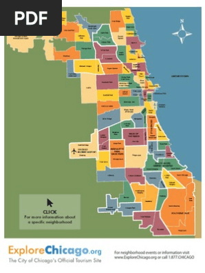 Blank Map Of Chicago