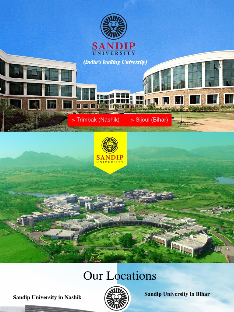 Sandip University Top Leading University In Nashik, Maharashtra | University | Academia