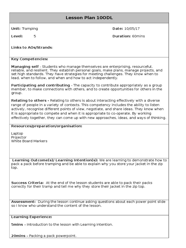Lessonplan1 Resource | PDF | Microsoft Power Point | Lesson Plan