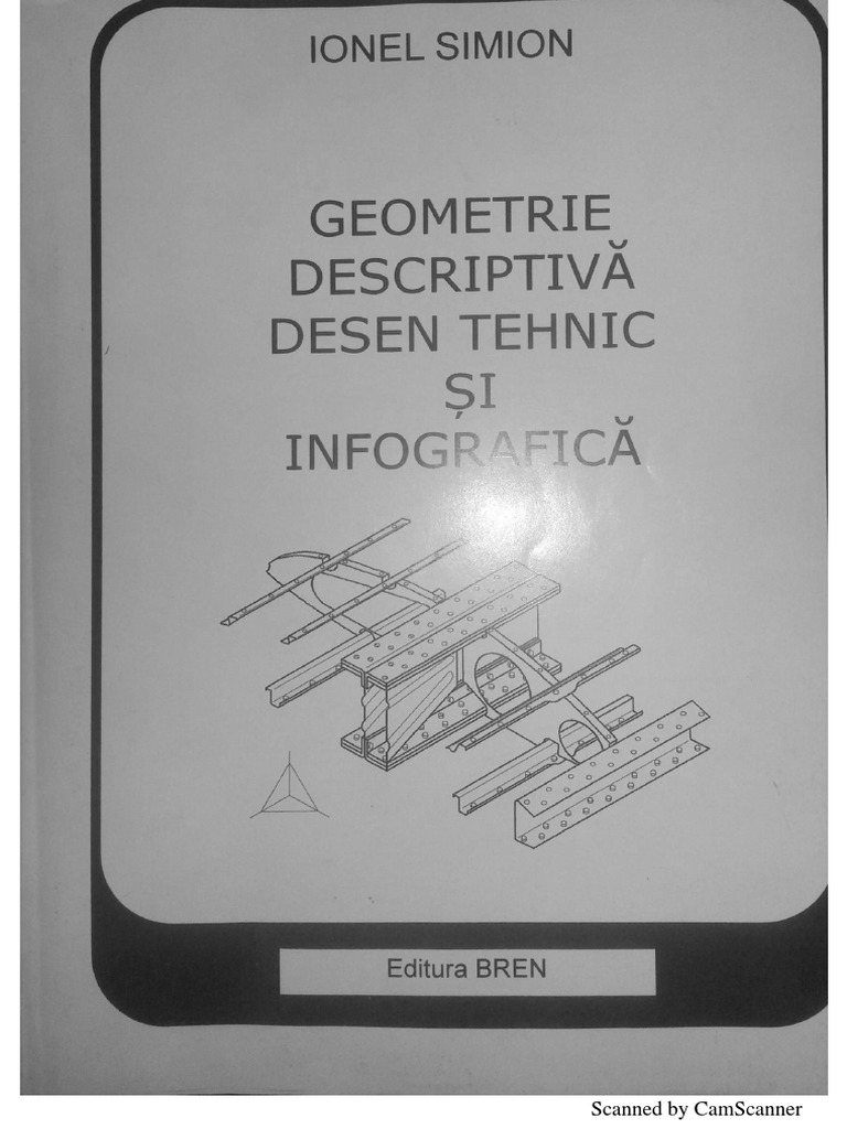 Geometrie Descriptiva, Desen Tehnic Si Infografica | PDF