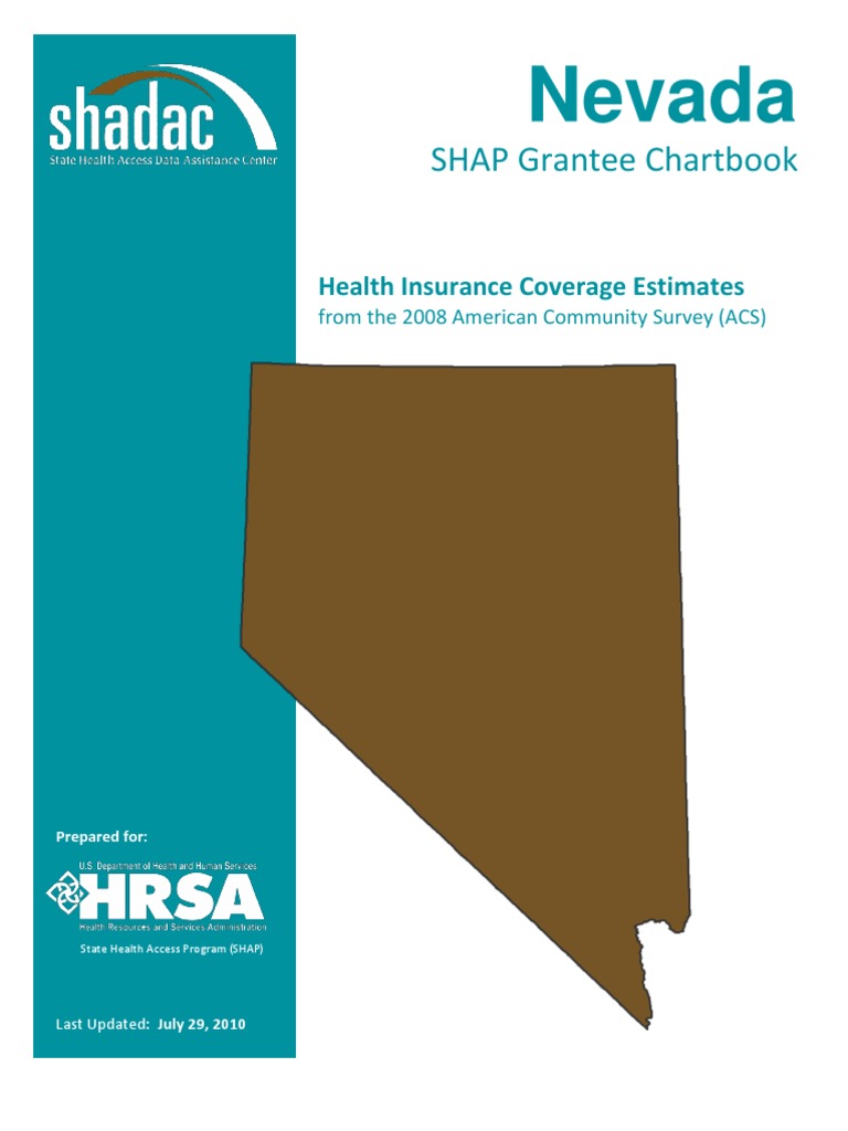 Nevada State Chartbook | PDF | American Community Survey | Race And ...