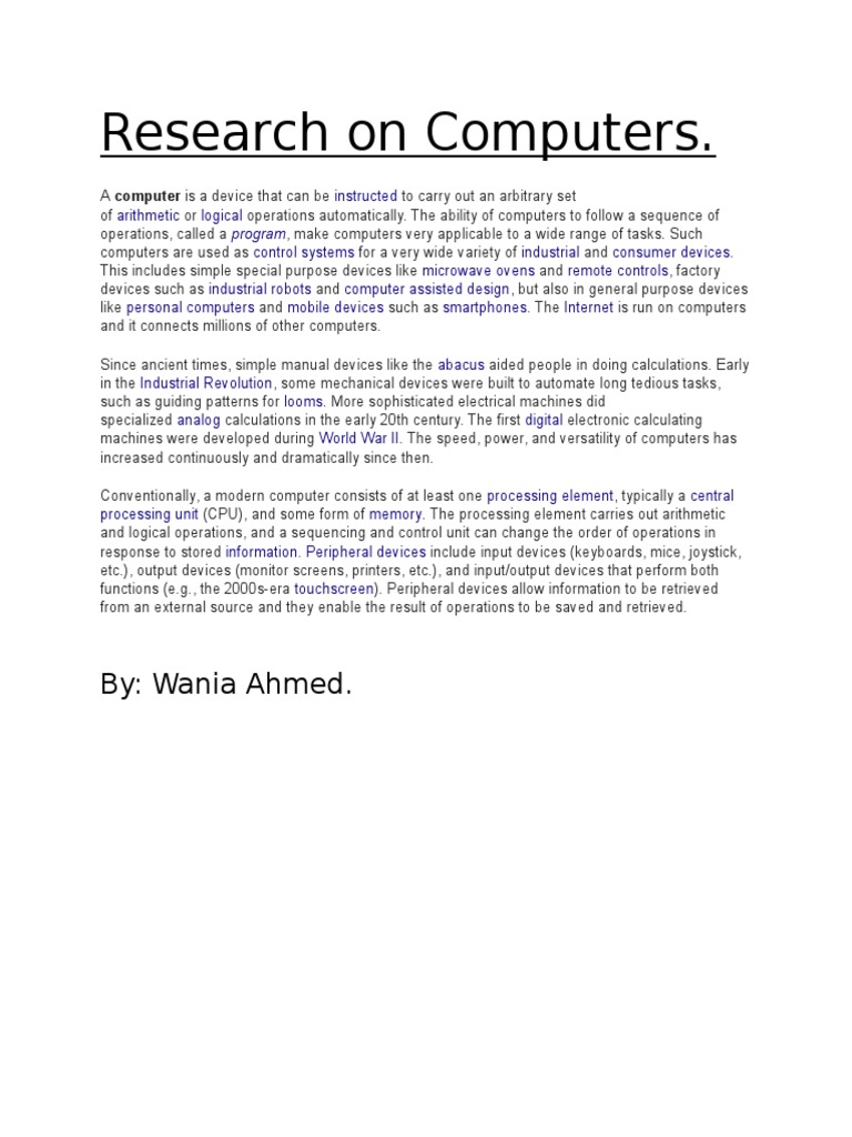 Overview of Computer Functionality | PDF | Art | Technology & Engineering