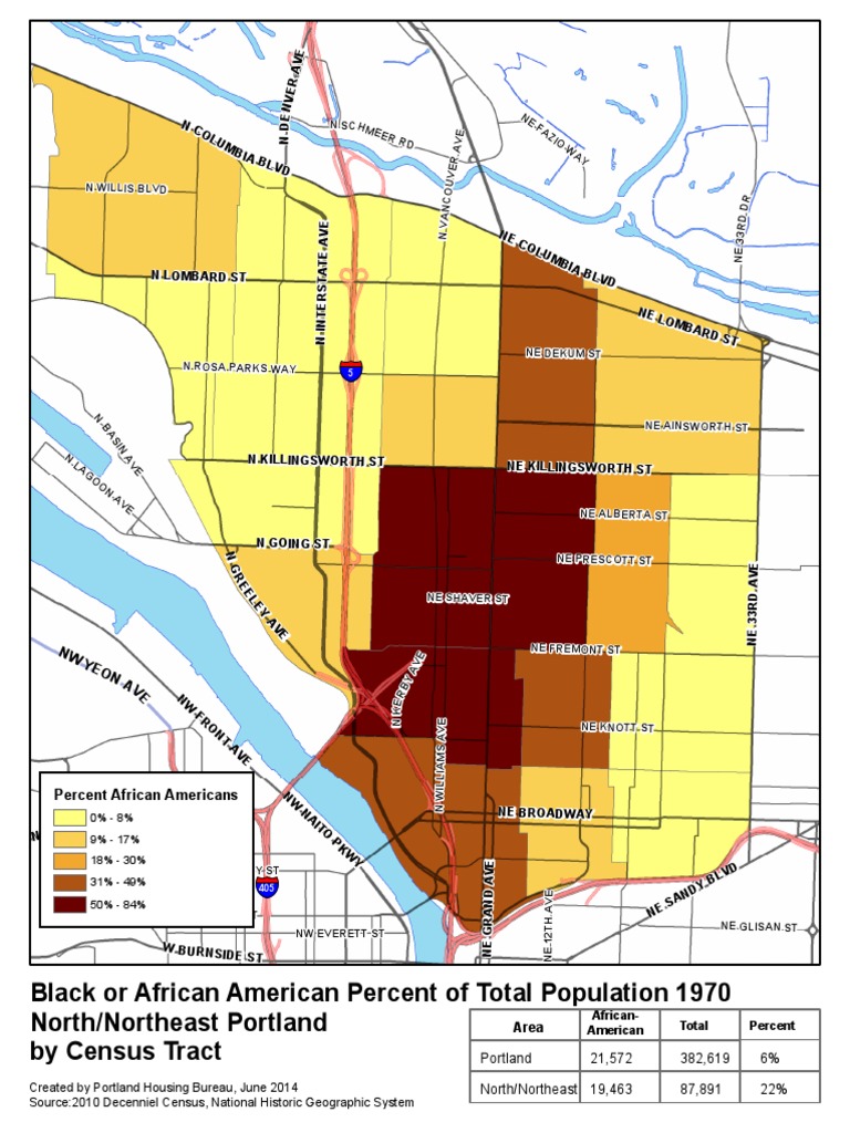 African American Population Analysis, Portland, Ore. | PDF | The United ...