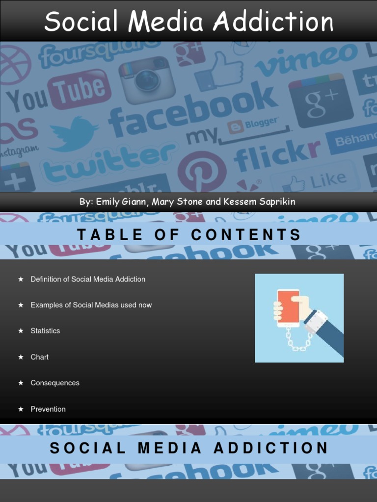 Understanding Social Media Addiction | PDF | Social Media | Popular ...