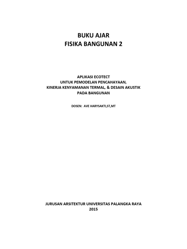 Buku Ajar Fisbang 2-Bab3 | PDF