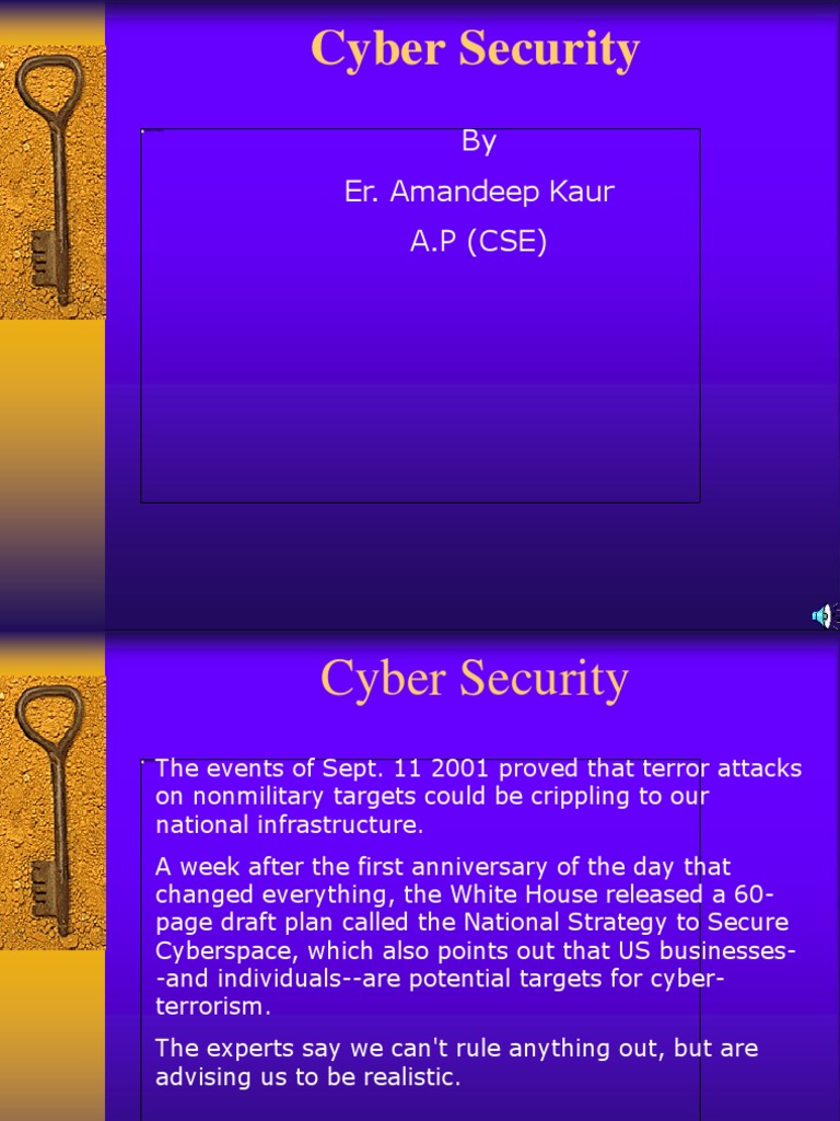 Cyber Security | Key (Cryptography) | Public Key Cryptography