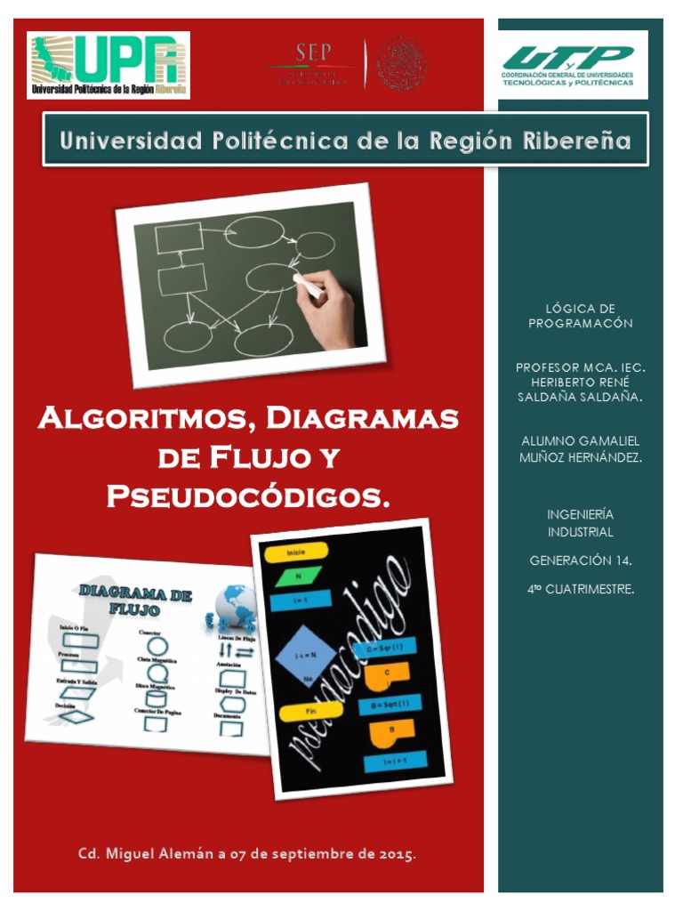 Algoritmos Diagrama De Flujo Y Pseudocod Pdf Pdf Algoritmos Programación De Computadoras