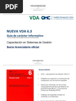 manual de vda 6.3 | Calidad (Negocios) | Planificación