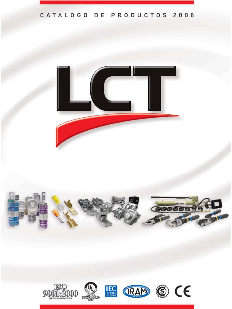 Catálogo Terminales Metálicos LCT | Comisión Electrotécnica ...