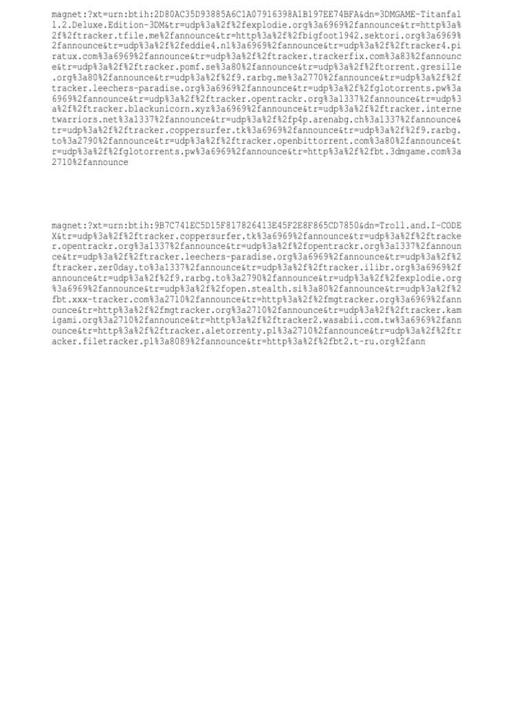 Torrents Download | PDF | Technology & Engineering