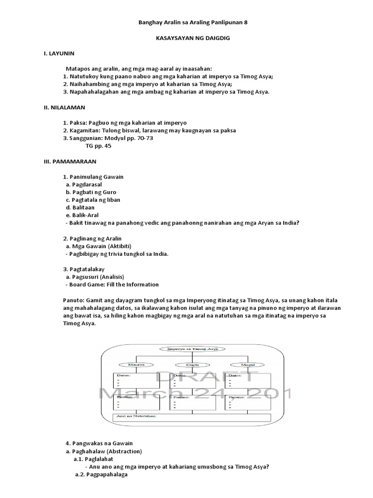 Semi Detailed Lesson Plan | PDF