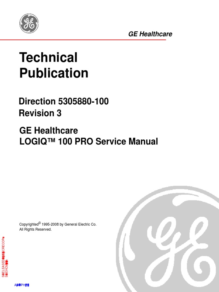LOGIQ™ 100 PRO Service Manual - 5305880 - 100 - r3 PDF | PDF ...