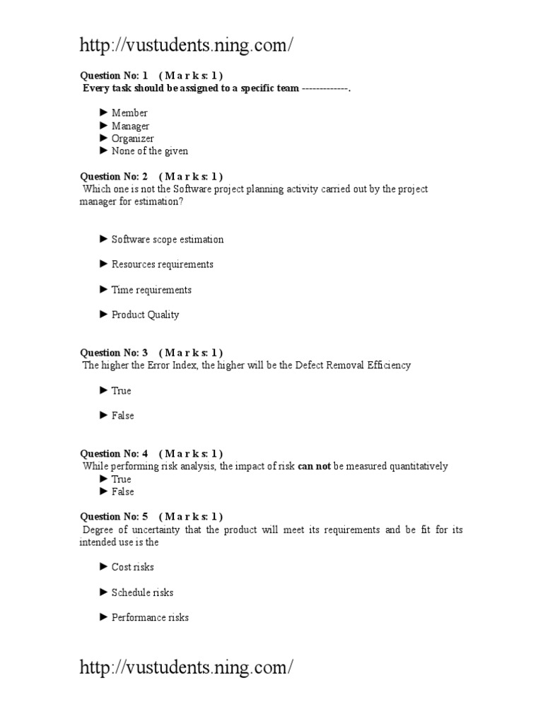Cs605 Midterm Pape | Download Free PDF | Risk | Software Development