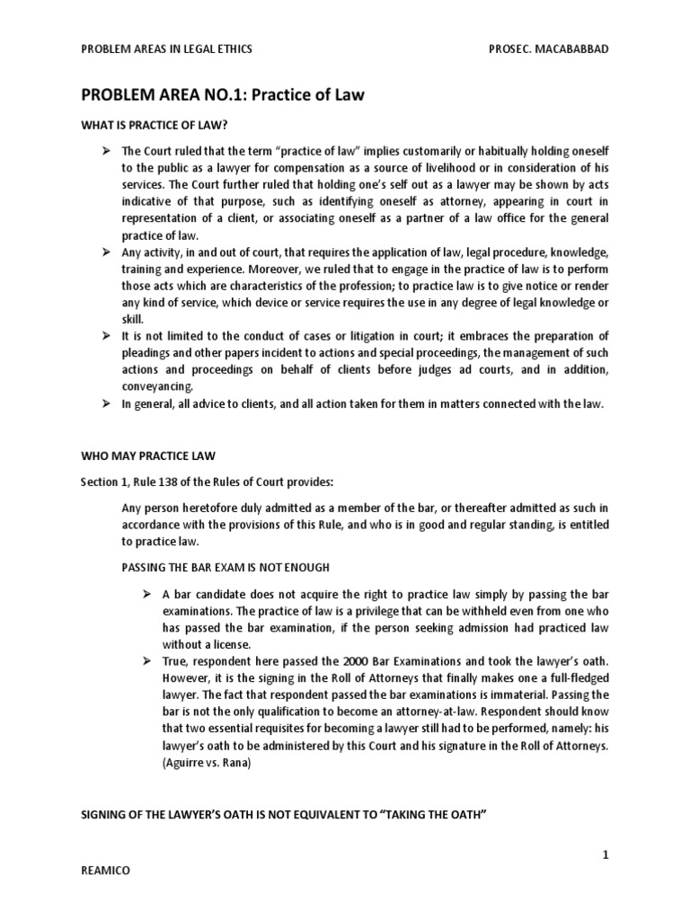 PALE Quick Notes | PDF | Lawyer | Practice Of Law