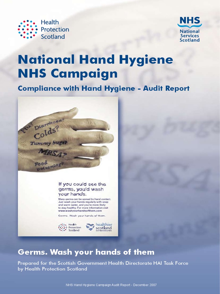 Audit-Report NHS Campaign | PDF | Hygiene | Hand Washing