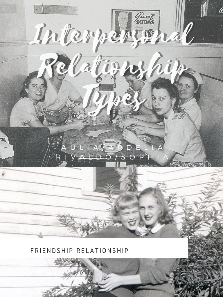 Types of Interpersonal Relationships | PDF | Jealousy | Love