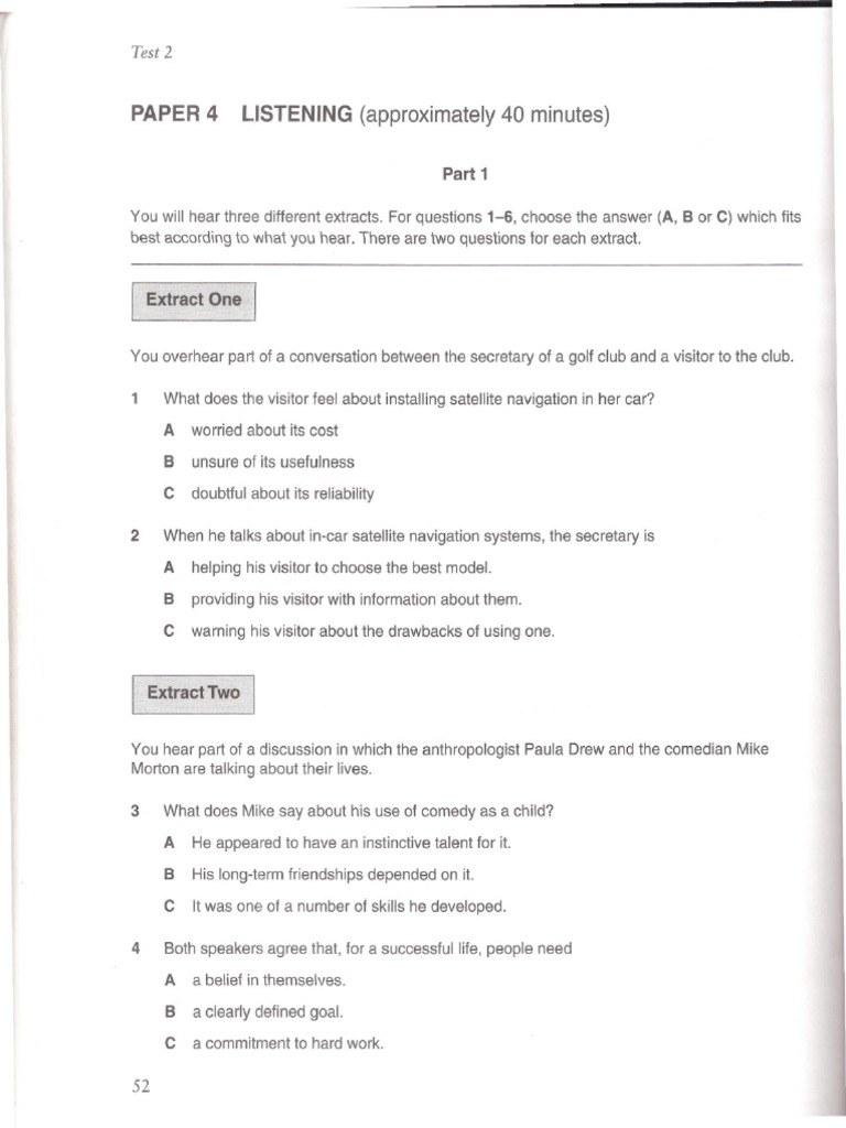 Cambridge 2-Test-2-Paper-4+key | PDF