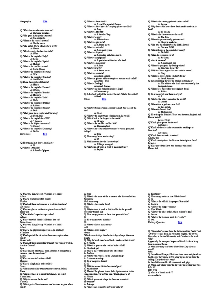 Bill Question | PDF | Nature