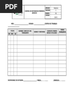 Bitacora de Botiquin | PDF | Materiales | Equipo medico